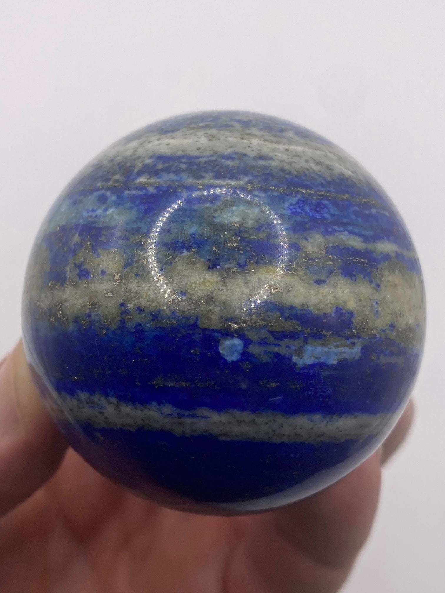 Lapis Lazuli Sphere - Deep Blue HQ - **see Video** - Etsy