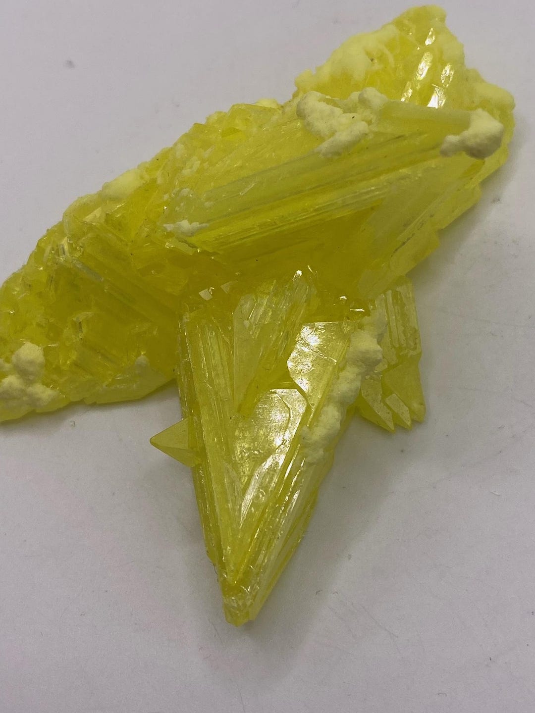 Super Skeletal Sulfur Crystal Cluster! See Video! - Etsy