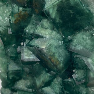 HQ Brilliant UV Reactive Madagascar Cubic Fluorite Crystal Cluster ...