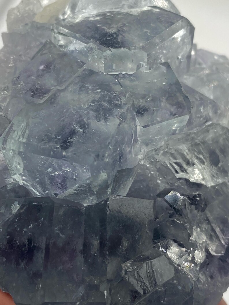 Fantastic Clear Cubic Fluorite Cluster! - Etsy