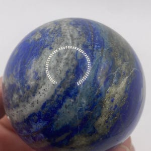 Lapis Lazuli Sphere - Deep Blue HQ - **see Video** - Etsy