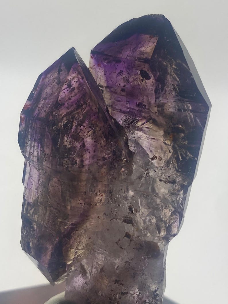 Glassy Zimbabwe Amethyst! Smoky Amethyst Shangaan Scepter Quartz! - Etsy