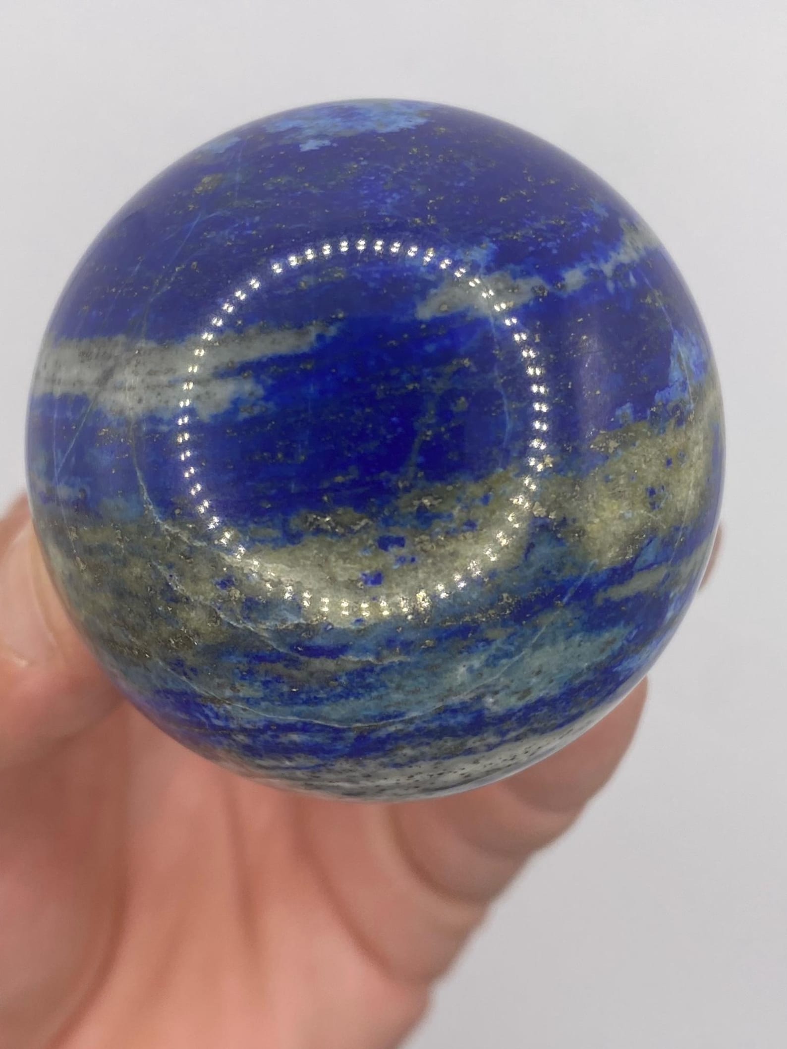 Lapis Lazuli Sphere - Deep Blue HQ - **see Video** - Etsy