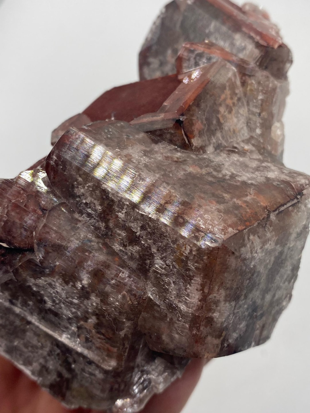 Chocolate Calcite Crystal Cluster! See Video! - Etsy