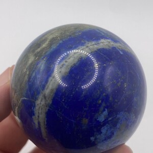 Lapis Lazuli Sphere - Deep Blue HQ - **see Video** - Etsy