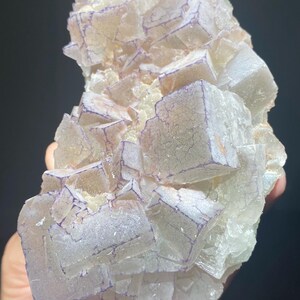 QR Code Fluorite Cube Cluster Guizhou Province, China UV REACTIVE - Etsy