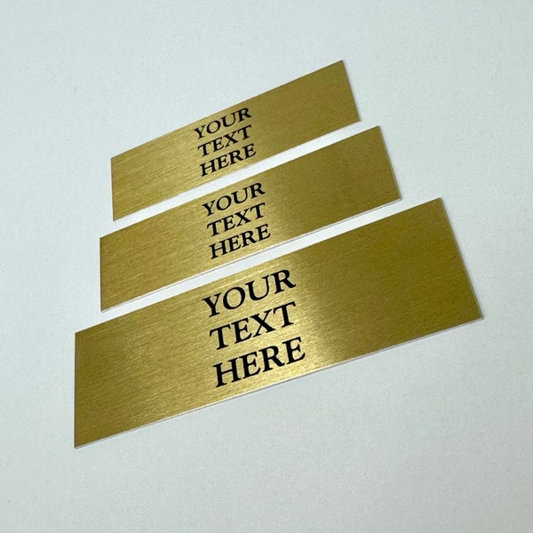 Trophy Engraving Name Plate - Etsy