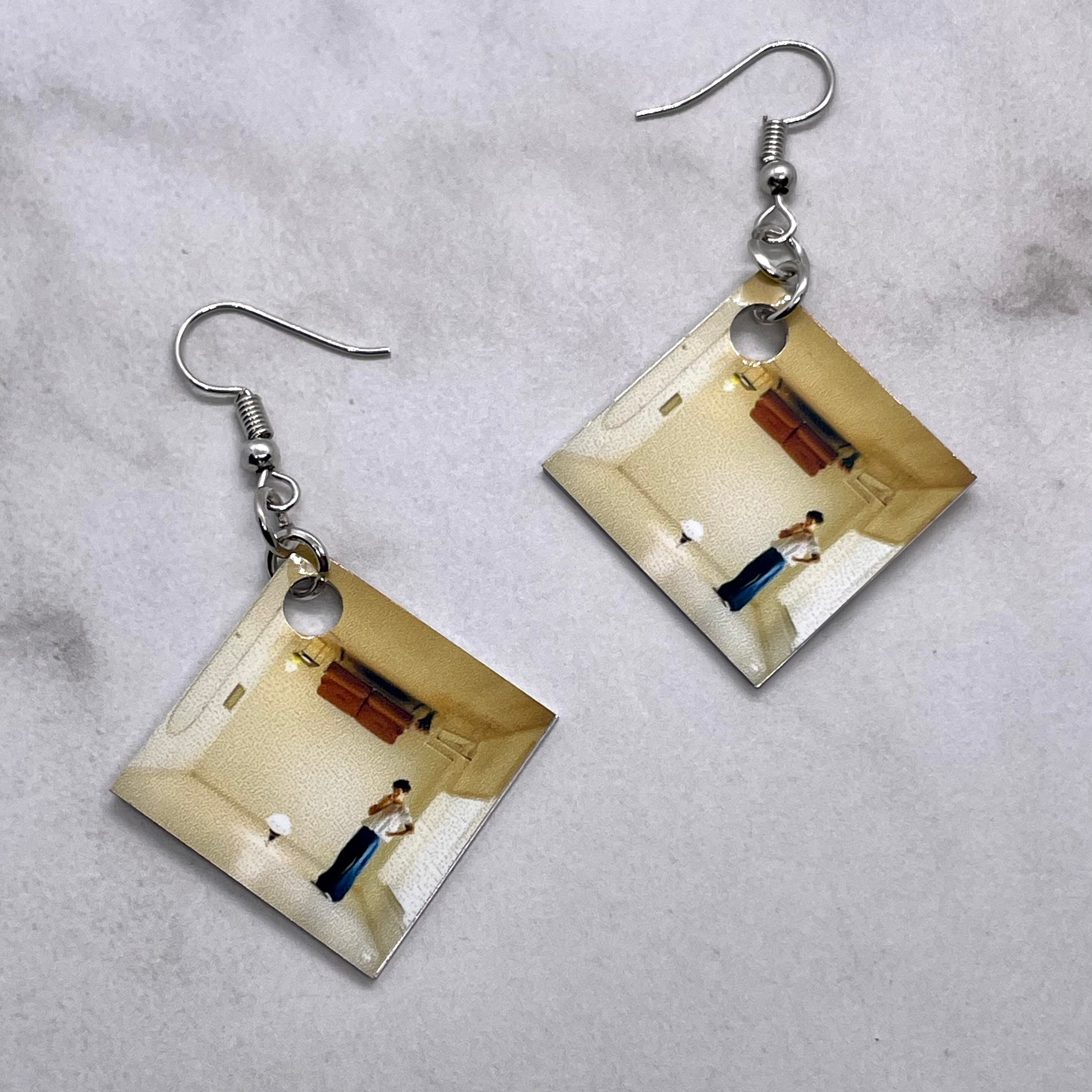 CUSTOM Music Album Cover Earrings - Etsy