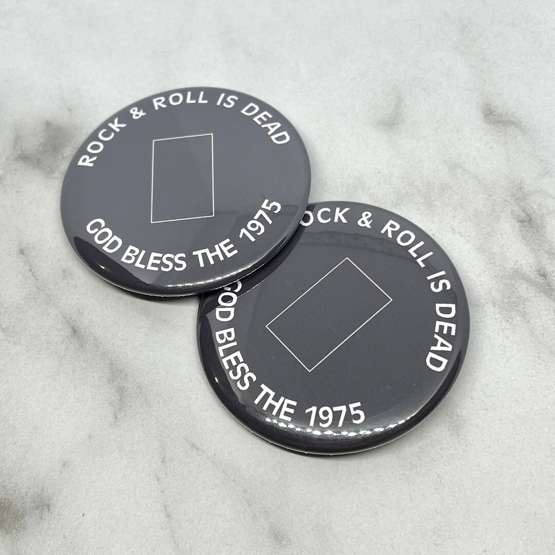 The 1975 Inspired Pin Buttons God Bless the 1975 - Etsy