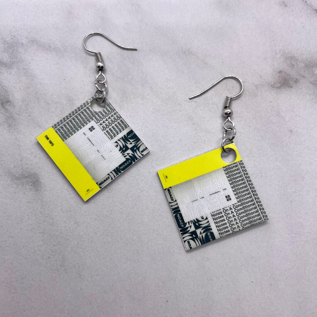 The 1975 NOACF Album Cover Earrings - Etsy