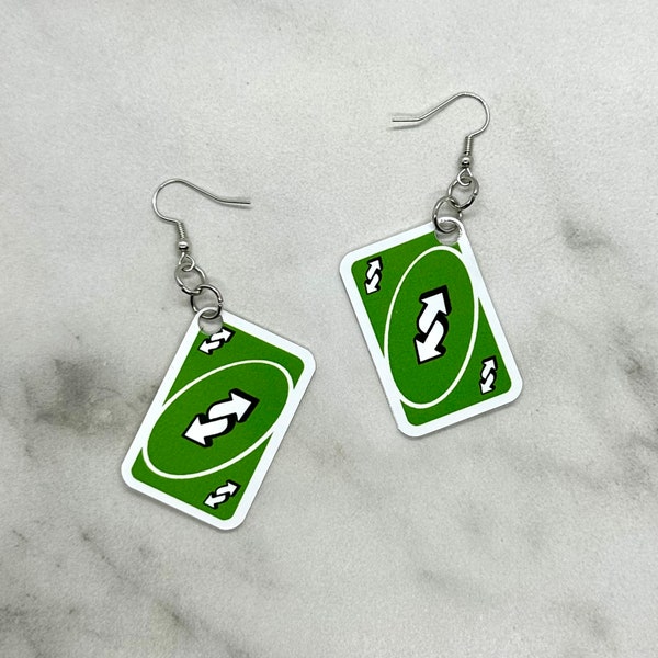 Green Uno Reverse Card - Etsy