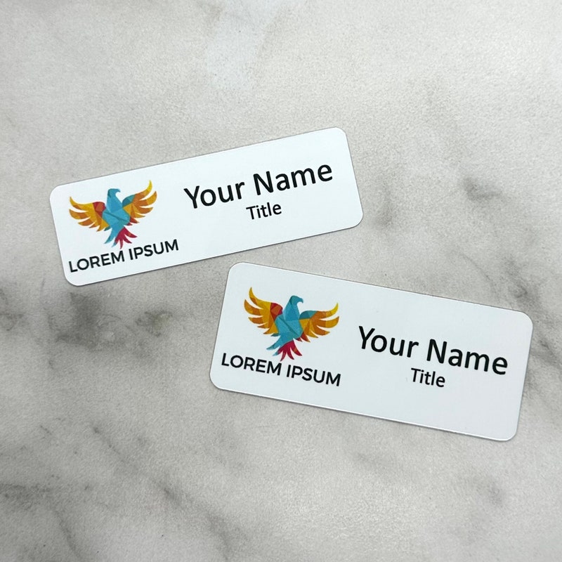 Custom Magnetic Name Tags - Etsy