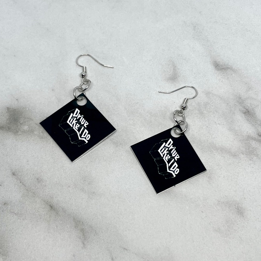 Drive Like I Do Album Cover Earrings - Etsy