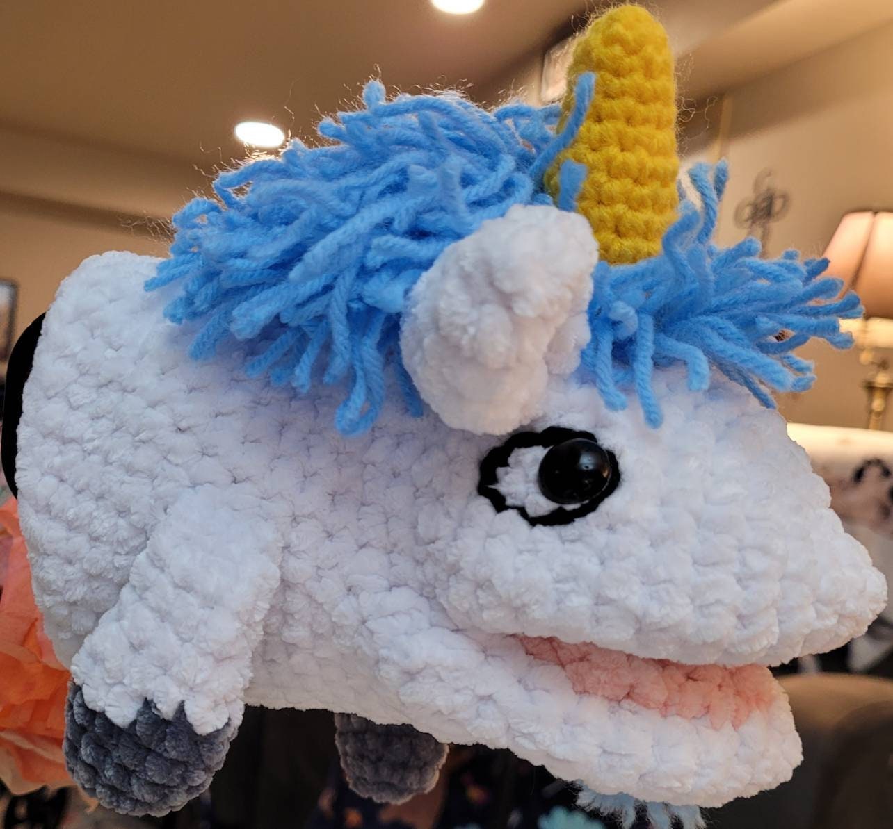 Unicorse Puppet - Etsy