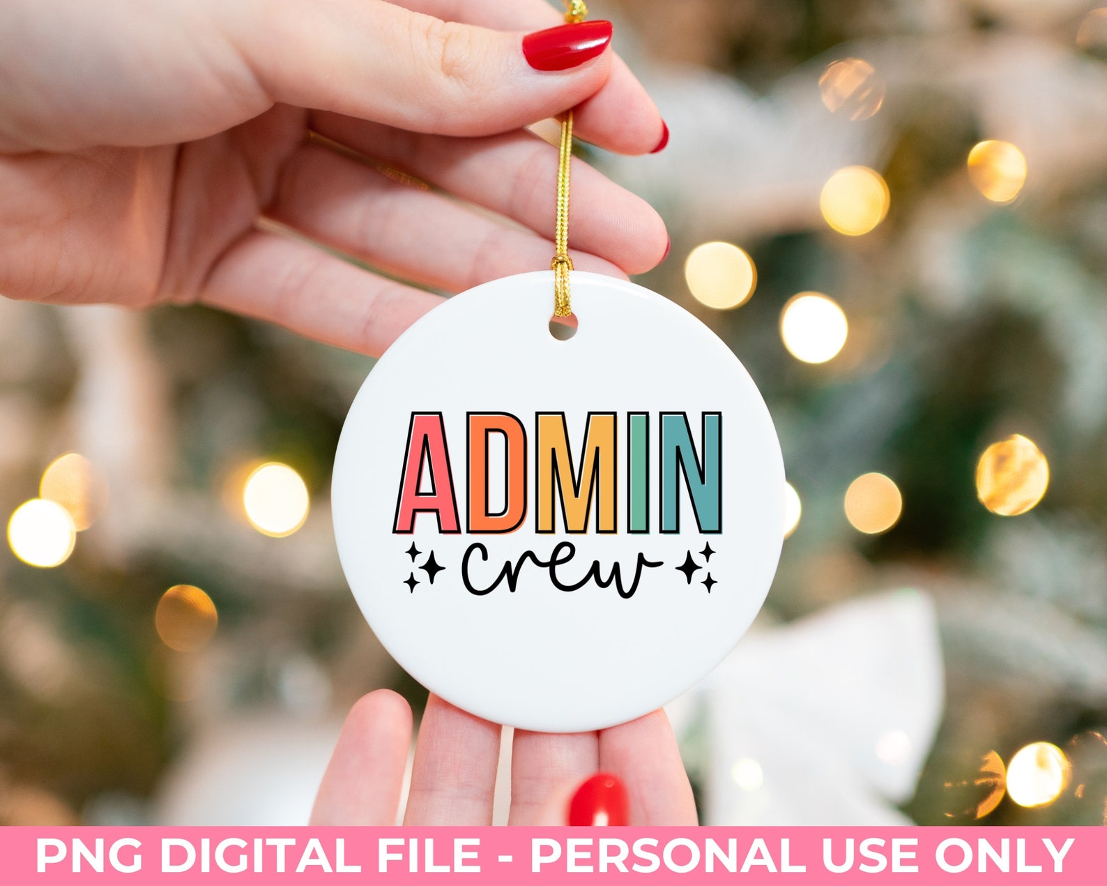 Admin Crew PNG Sublimation Gift Administration Office Team - Etsy