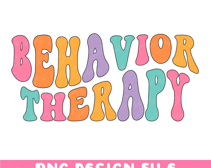 Behavior Therapy PNG Sublimation Design, Behavior Therapist Gift ...