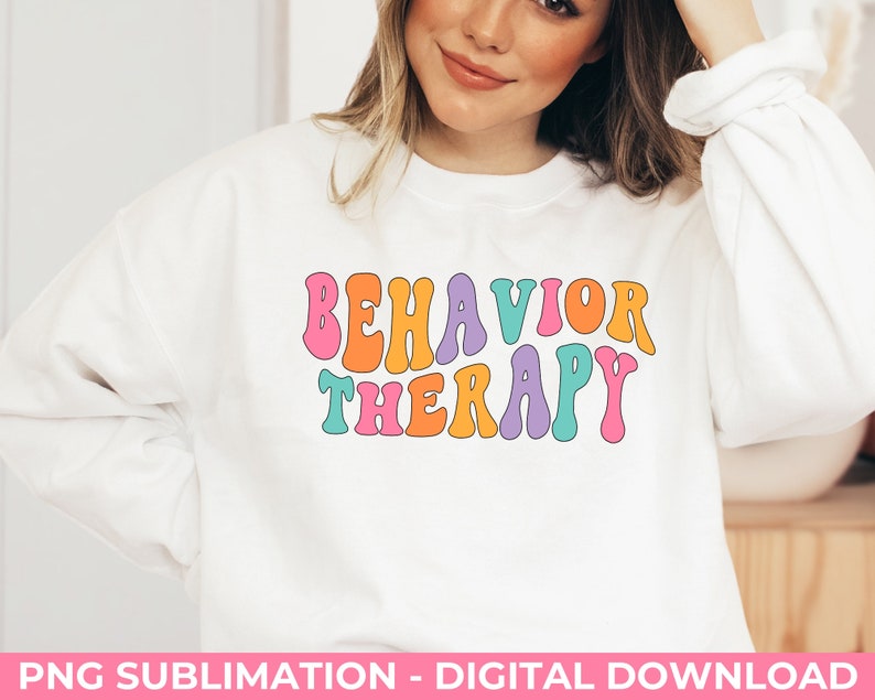 Behavior Therapy PNG Sublimation Design, Behavior Therapist Gift ...