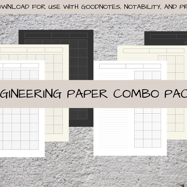 Engineering Paper - Etsy