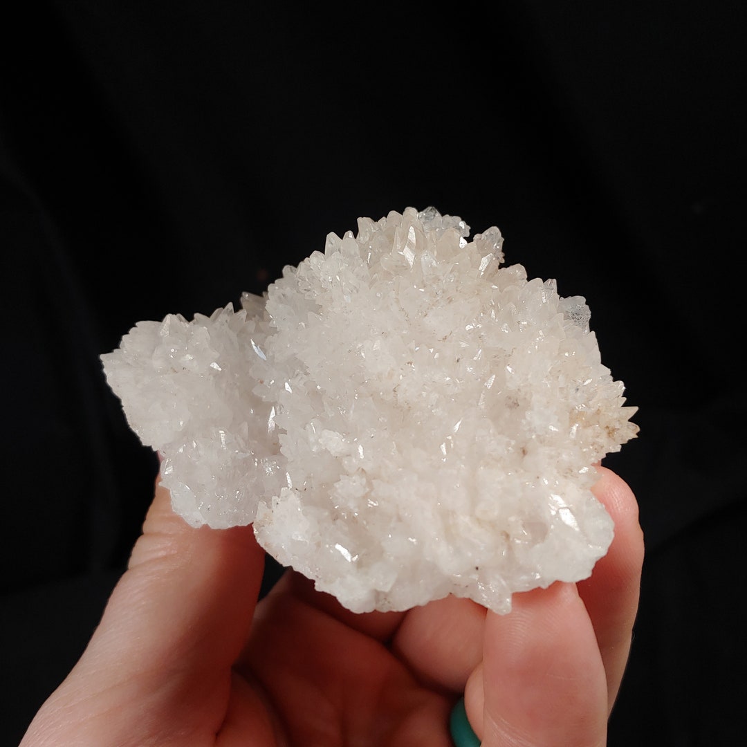 Gemmy Aragonite Cave Figurine Flower, Super Sparkly - Etsy