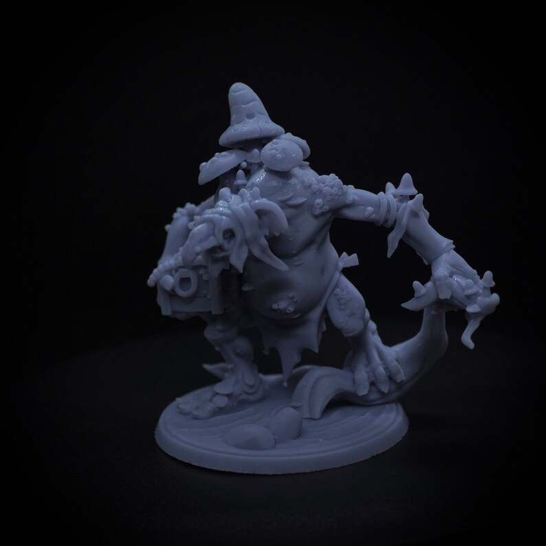 Fungus Swamp Troll Dnd Miniature, Tabletop RPG Mini, D&D Figurines - Etsy