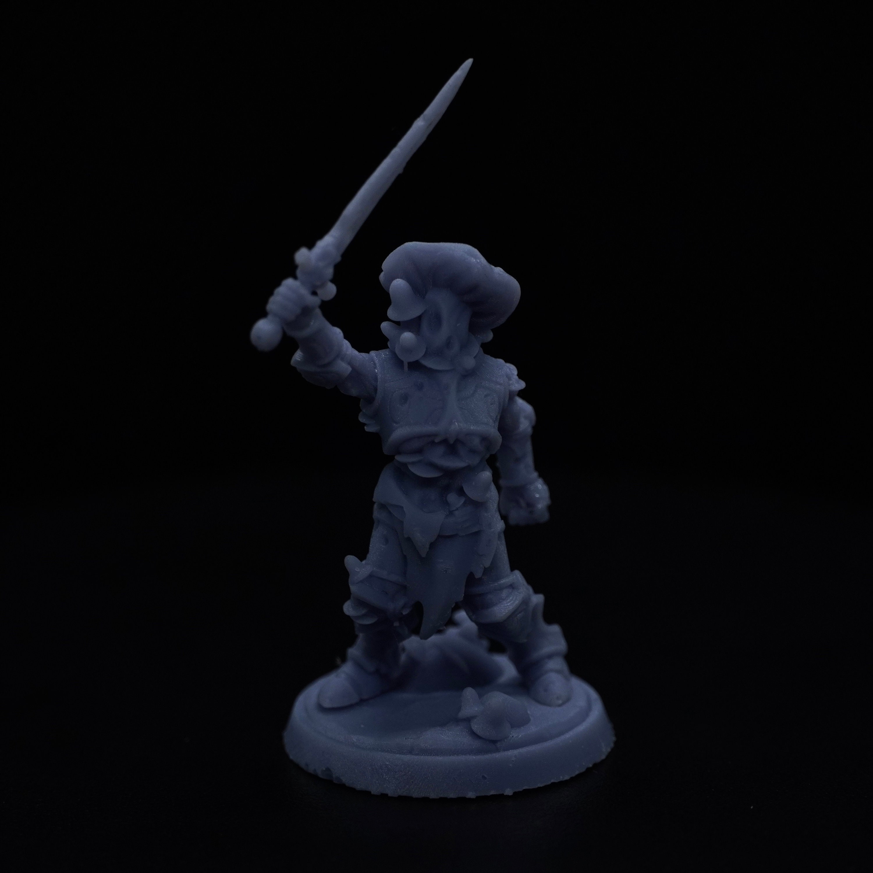Fungus Infected Knight Dnd Miniature, Tabletop RPG Mini, D&D Figurines ...