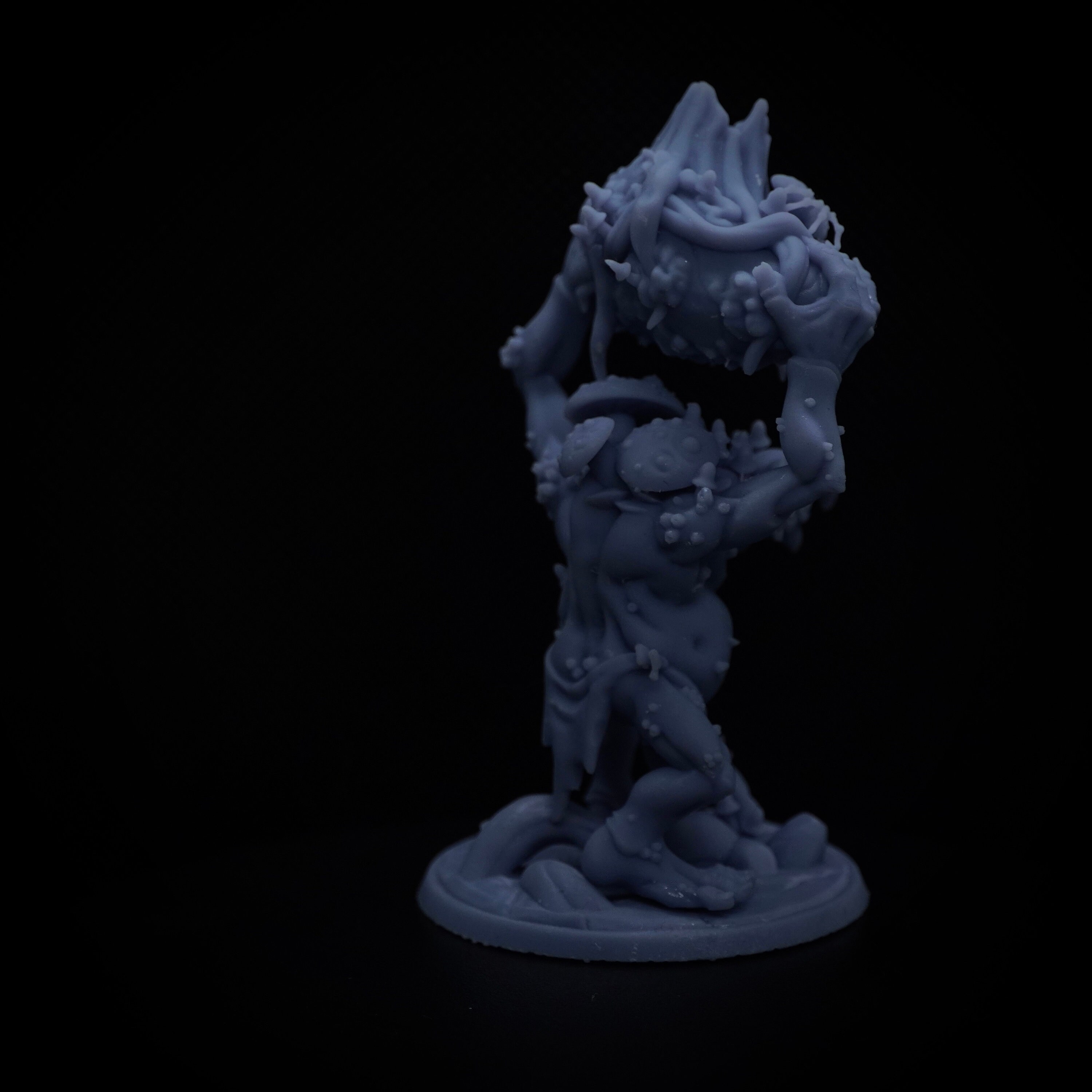 Fungus Swamp Troll Dnd Miniature, Tabletop RPG Mini, D&D Figurines - Etsy