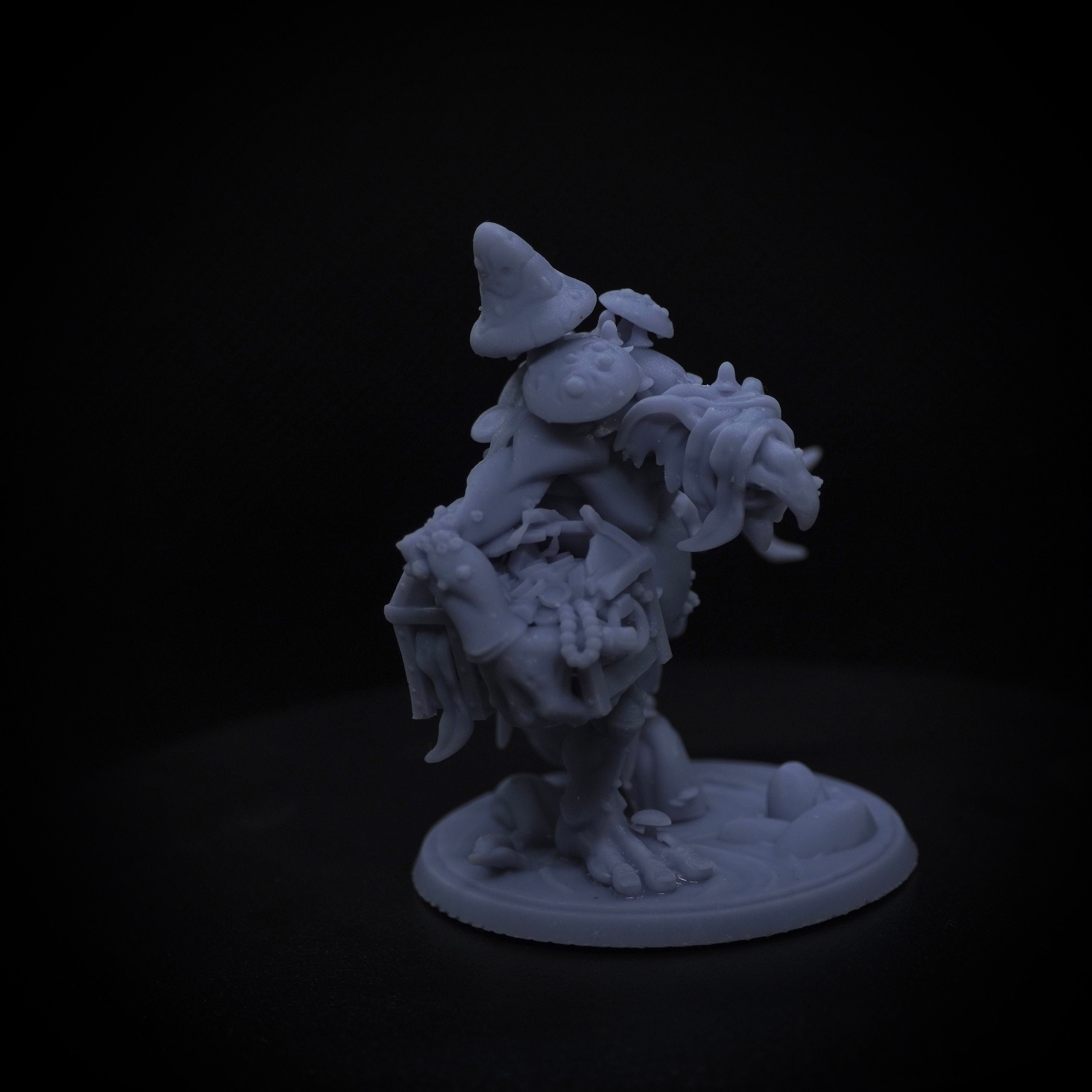 Fungus Swamp Troll Dnd Miniature, Tabletop RPG Mini, D&D Figurines - Etsy