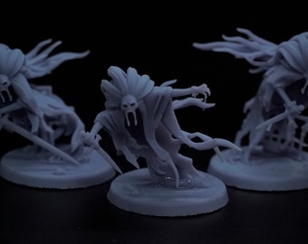 King Wraith Dnd Miniature, Tabletop RPG Mini, D&D Figurines - Etsy