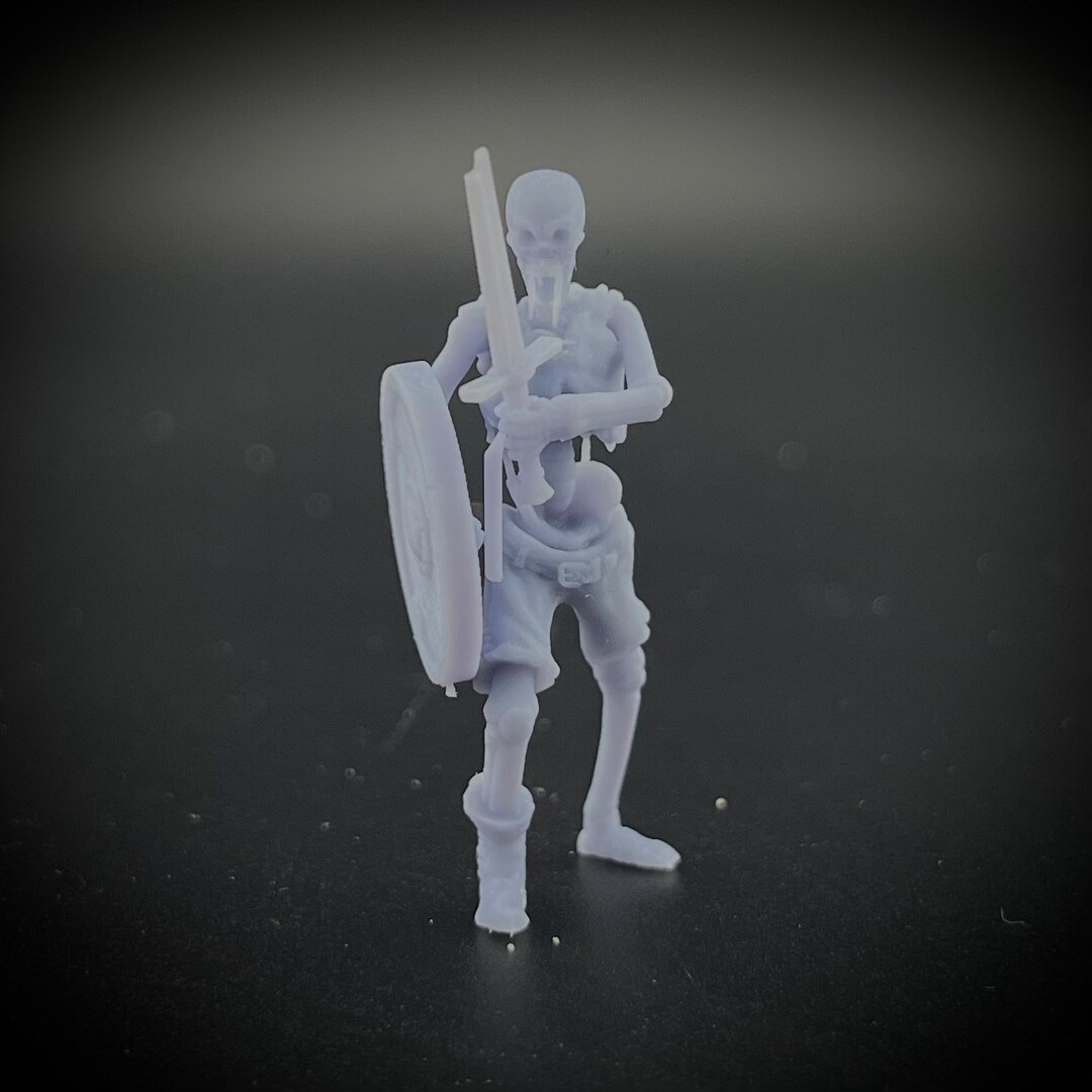 Undead Army Skeleton Dnd Miniature Tabletop RPG Mini D&D - Etsy