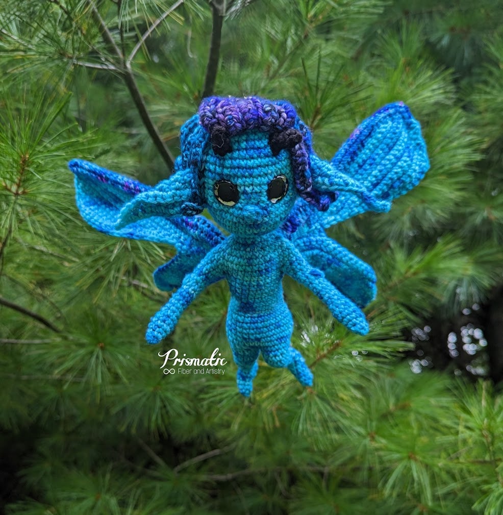 Elemental Sprite Sprite Amigurumi Crochet Pattern Body and - Etsy
