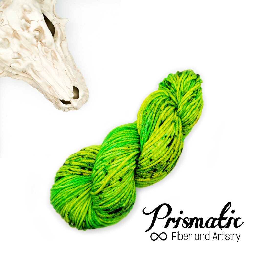 Hand Dyed Yarn, Variegated Green Yarn, absinthe, Merino Wool, Merino ...
