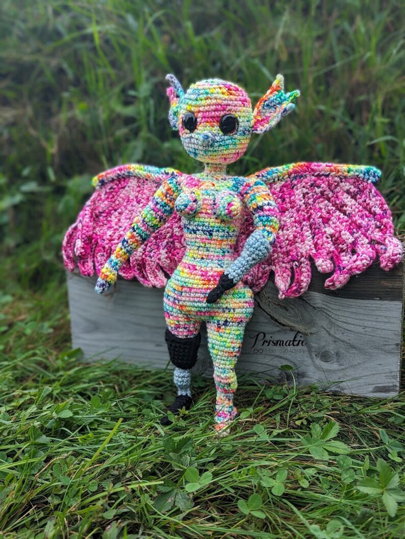 Elemental Air Sprite Amigurumi Crochet Pattern Body and - Etsy