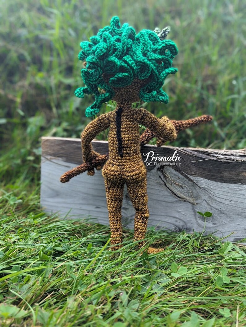 Elemental Earth Sprite Amigurumi Crochet Pattern, Body and Disability ...