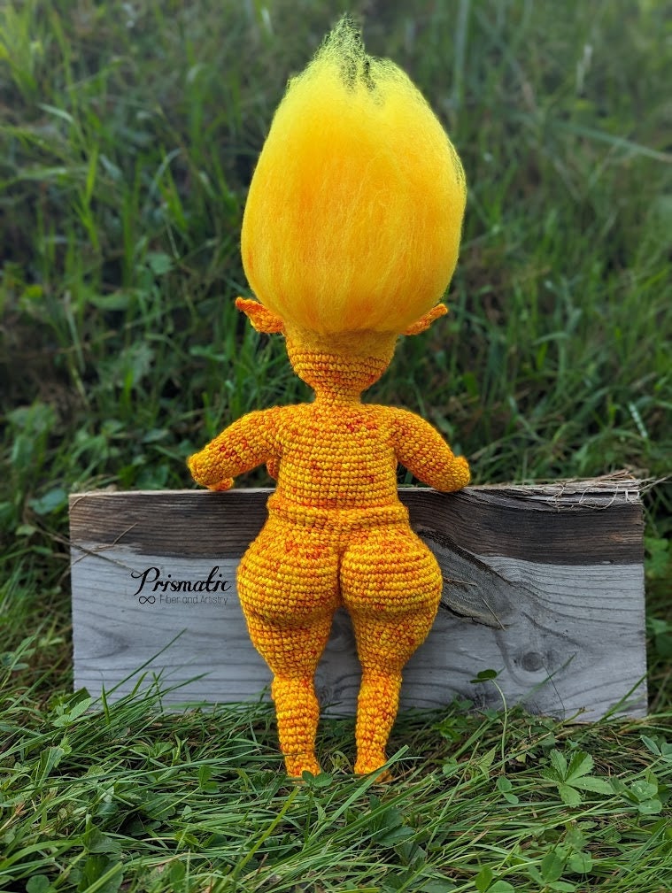 Elemental Fire Sprite Amigurumi Crochet Pattern, Body and Disability ...