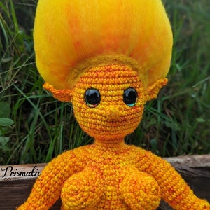 Elemental Fire Sprite Amigurumi Crochet Pattern, Body and Disability ...