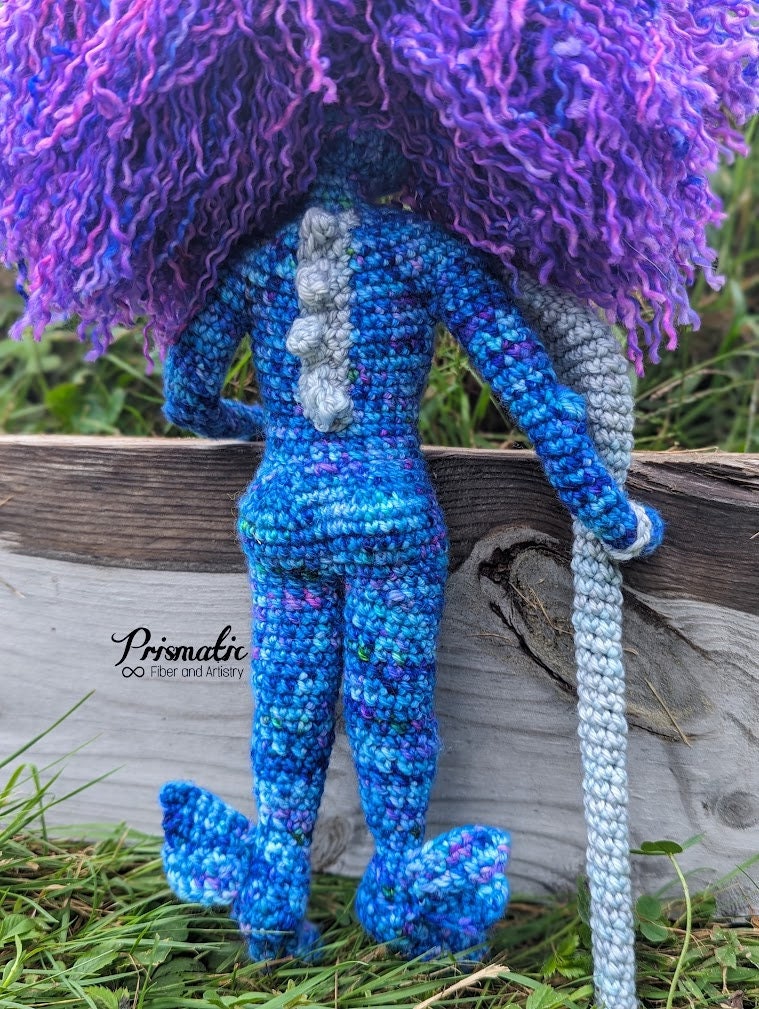 Elemental Water Sprite Amigurumi Crochet Pattern, Body and Disability ...