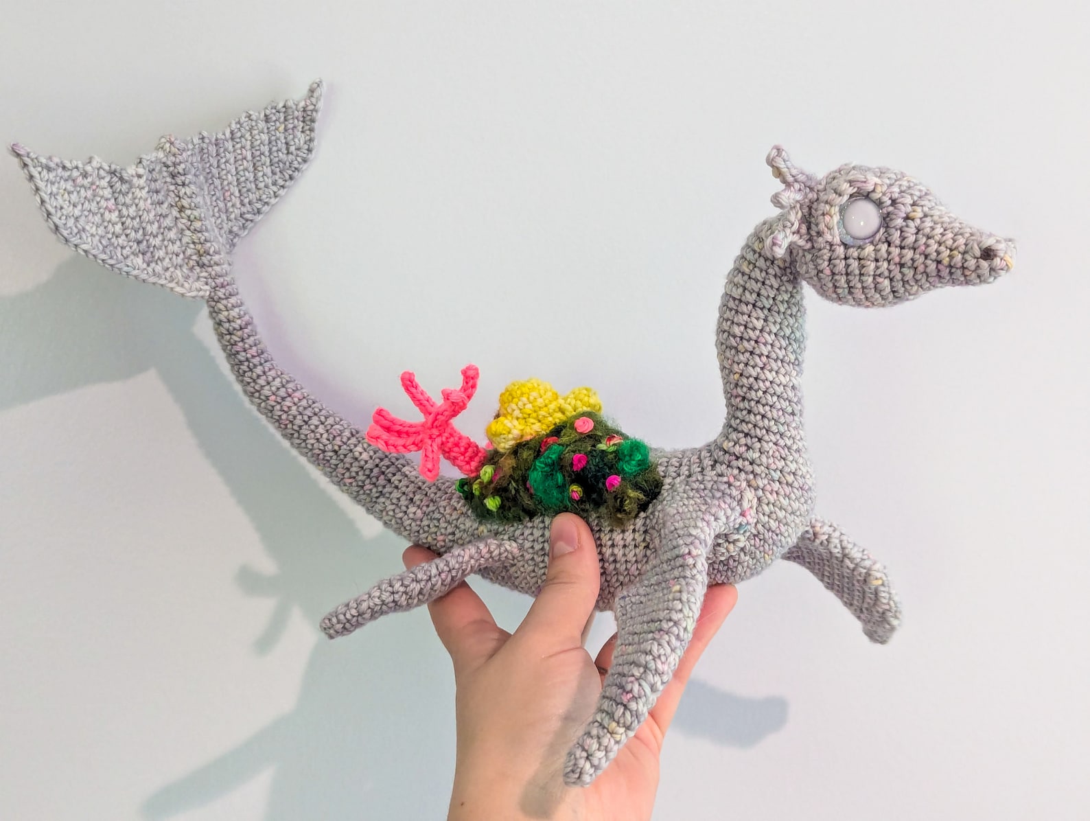 Water Dragon Crochet Amigurumi Digital Pattern, Dragon Crochet Pattern ...