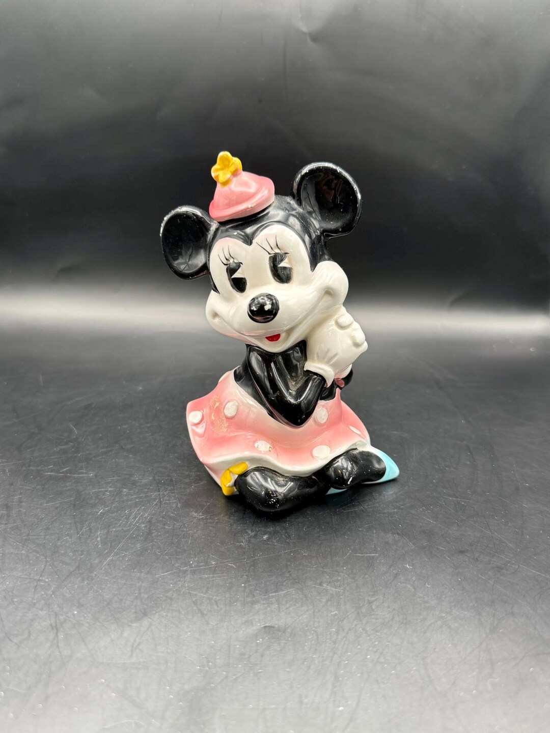 Vintage Disney Minnie Mouse Bank *missing Plug - Etsy