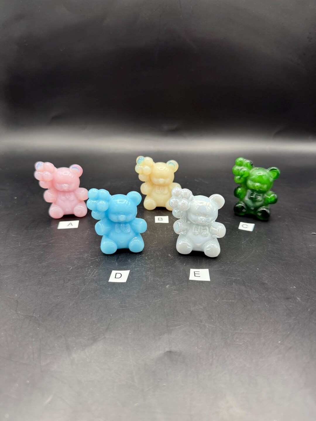 Boyd Art Glass Patrick the Bear Figurine - Choose From 5 Different ...