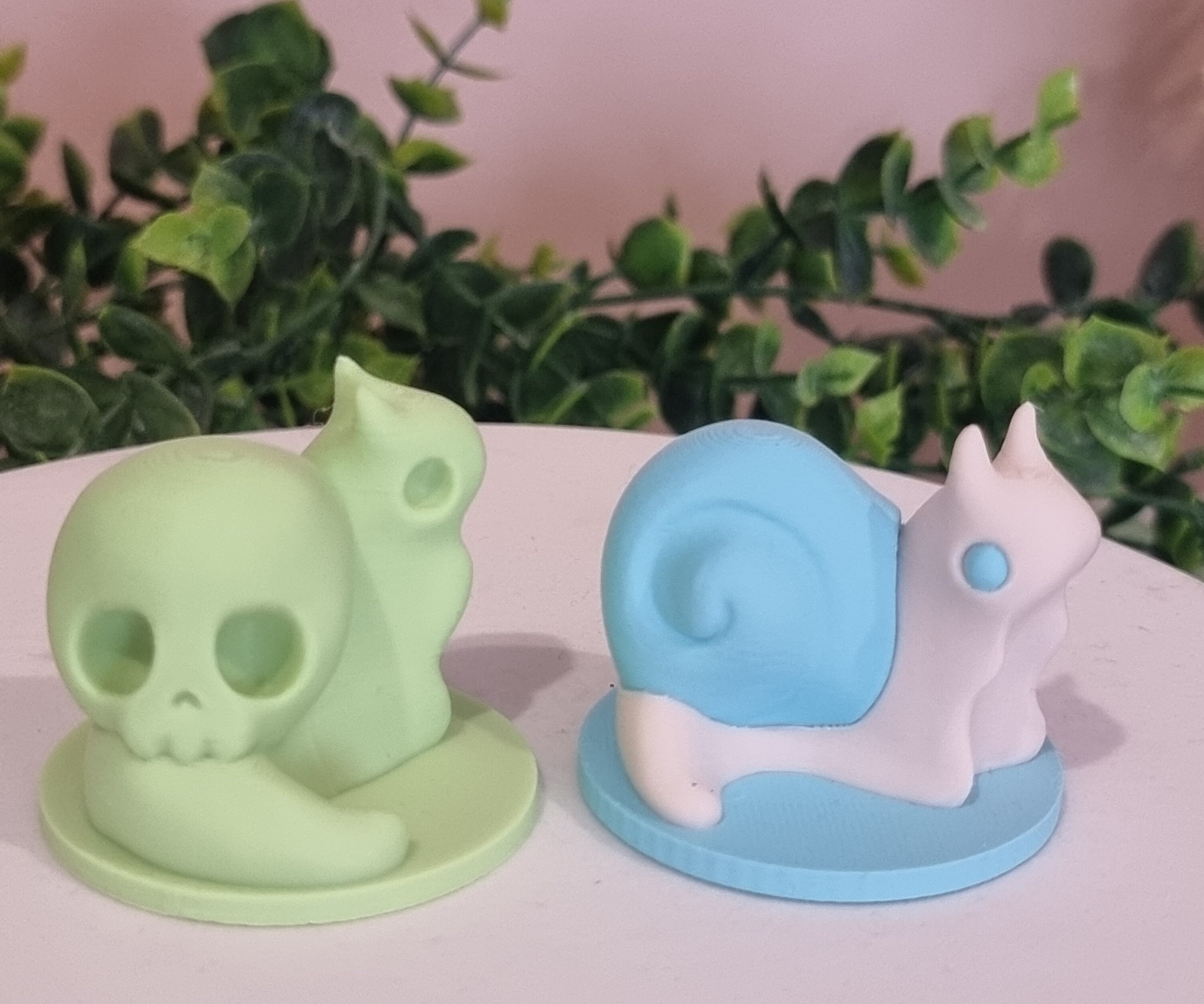 3D Printed Woodland Snail Dice or Trinkets Storage Container Dnd Custom ...