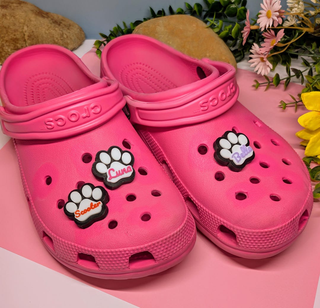 Custom 3D Printed Paw Charms – for Crocs, Clogs, and Bags - Etsy