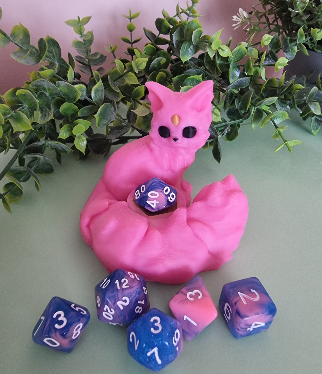 3D Printed Arcadia Dice Stand Dnd Custom Made - Etsy