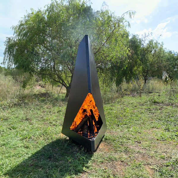 Outdoor Fireplace - Etsy