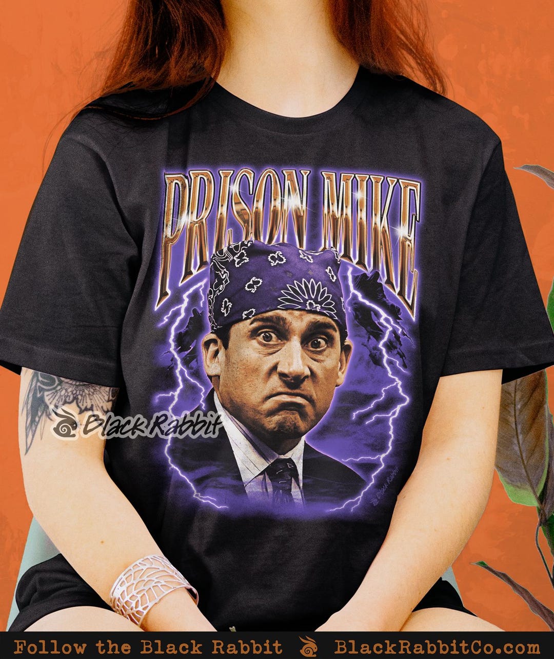 The Office Prison Mike Michael Scott Retro Vintage Bootleg Unisex ...