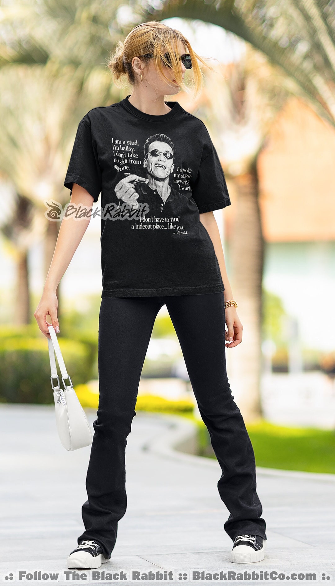 Arnold Schwarzenegger I Am A Stud Stogie Speech Video Unisex - Etsy