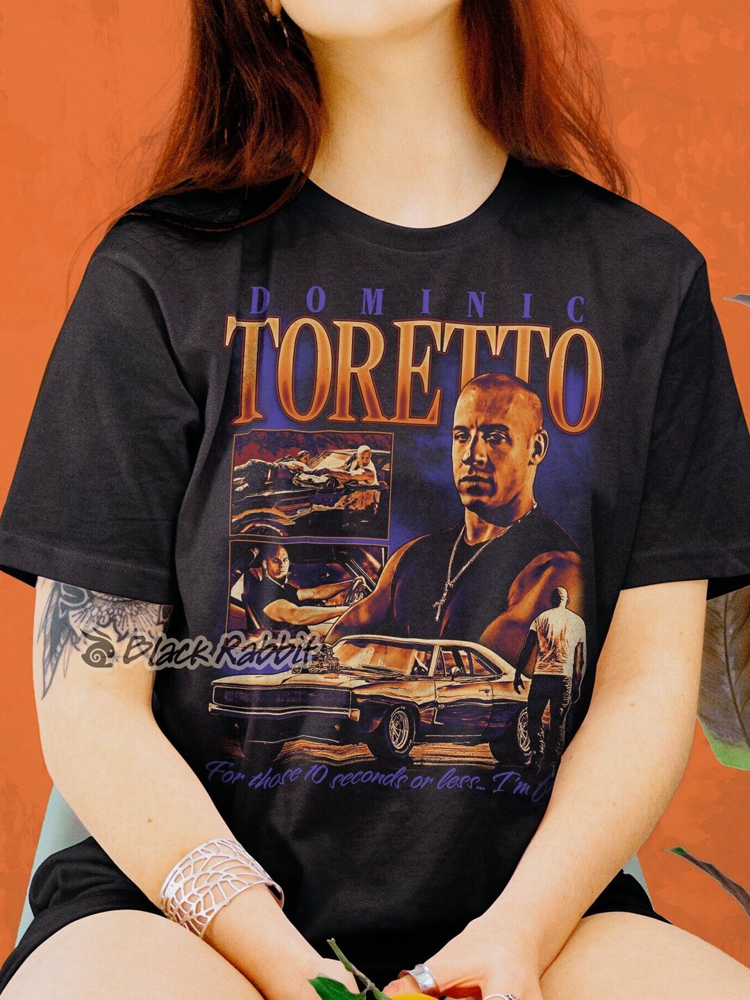 The Fast and the Furious Dominic Toretto Retro Vintage Bootleg Unisex ...