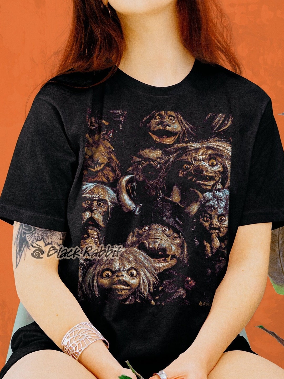 Labyrinth Goblins 1986 Retro Vintage Fantasy Movie Unisex Classic T ...