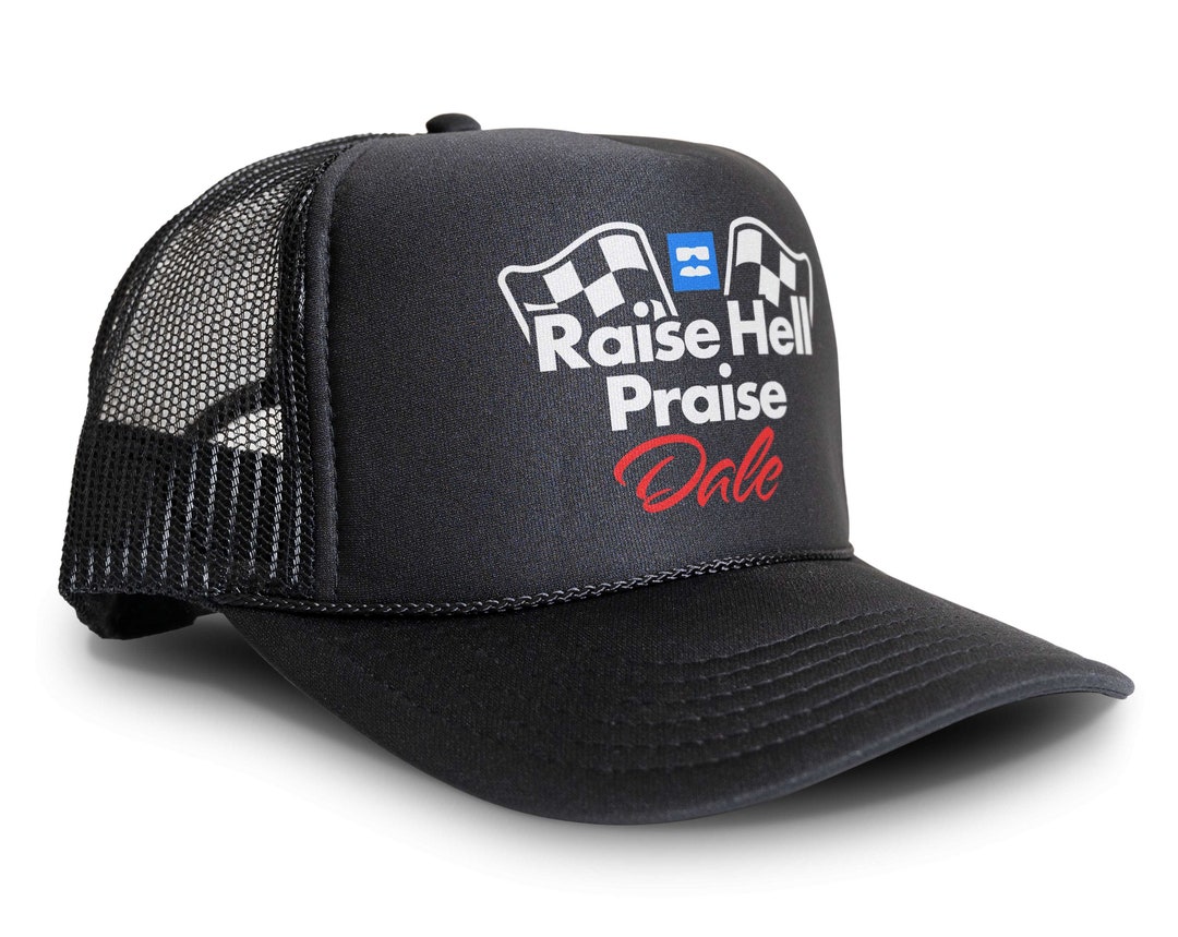 Raise Hell Praise Dale Trucker Hat Retro 90s Snapback Cap - Etsy