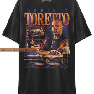 The Fast and the Furious Dominic Toretto Retro Vintage Bootleg Unisex ...