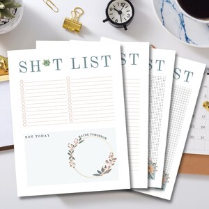 Printable Sht List to Do List Graph Paper Dotted Graph - Etsy